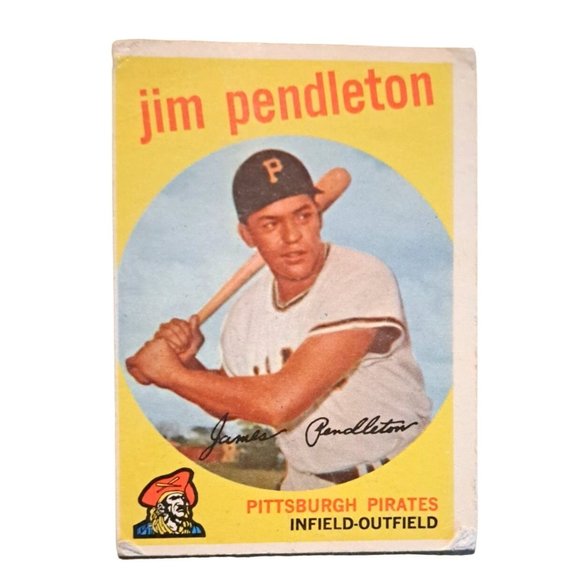 Topps | Toys | Vintage 959 Topps 174 Jim Pendleton Baseball Card | Poshmark